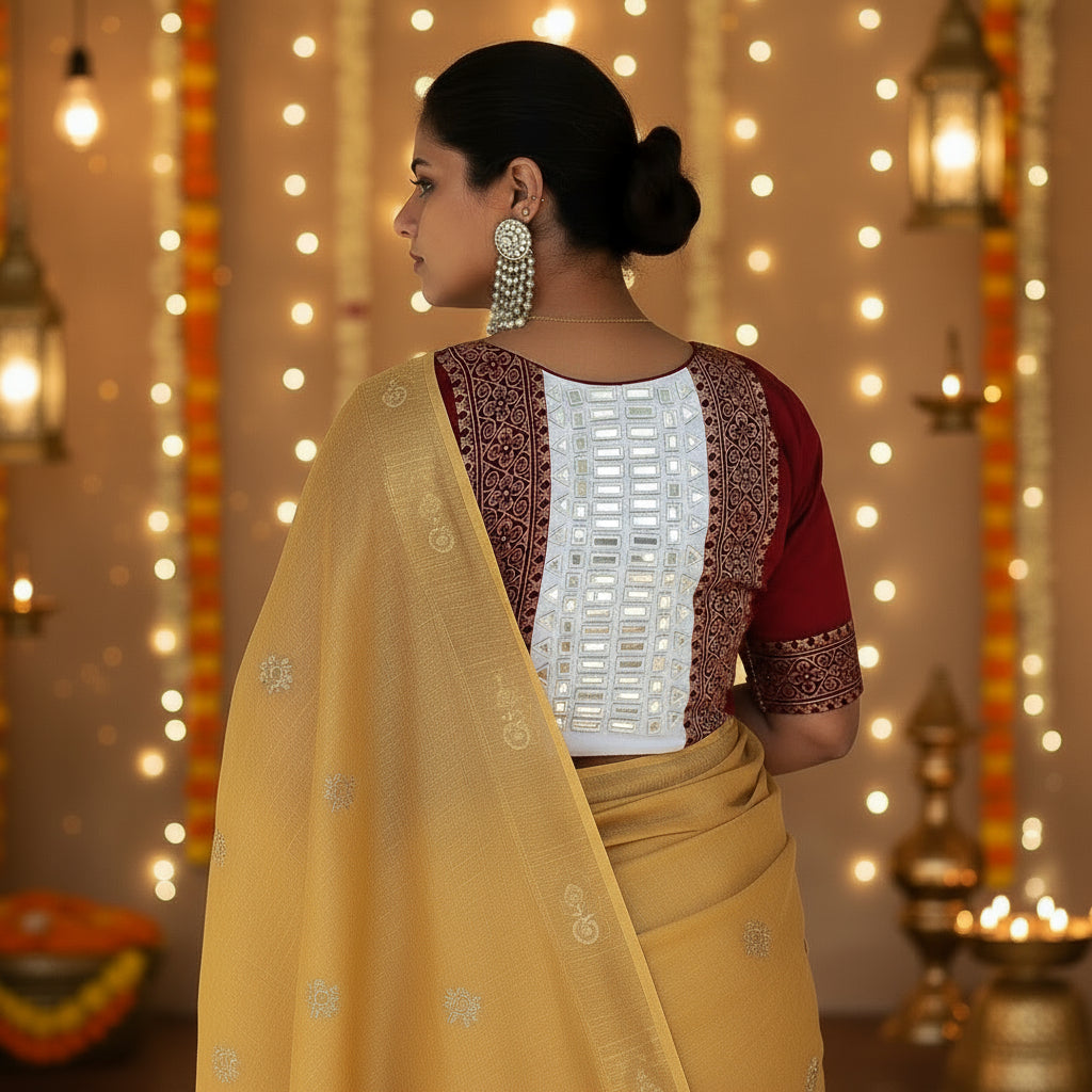 Hand Embroidery Blouse – TIMELESS BASICS